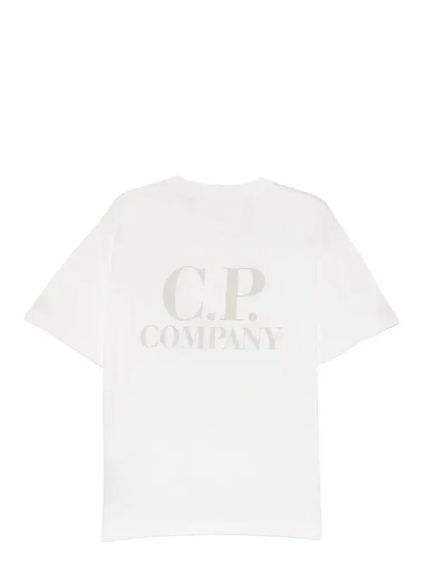 C.P. COMPANY Logo-print T-shirt - White