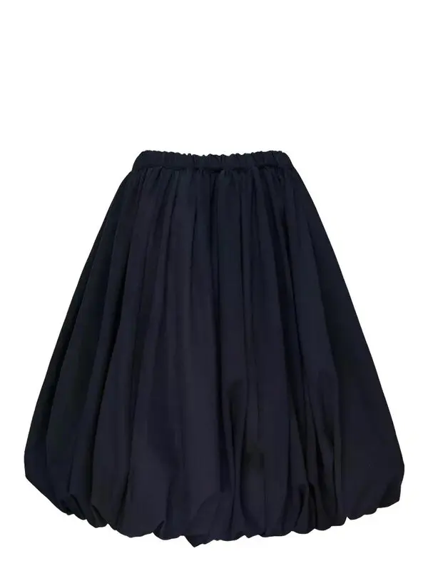 Comme Des Garçons Sculptural Cocoon Midi Skirt - Black