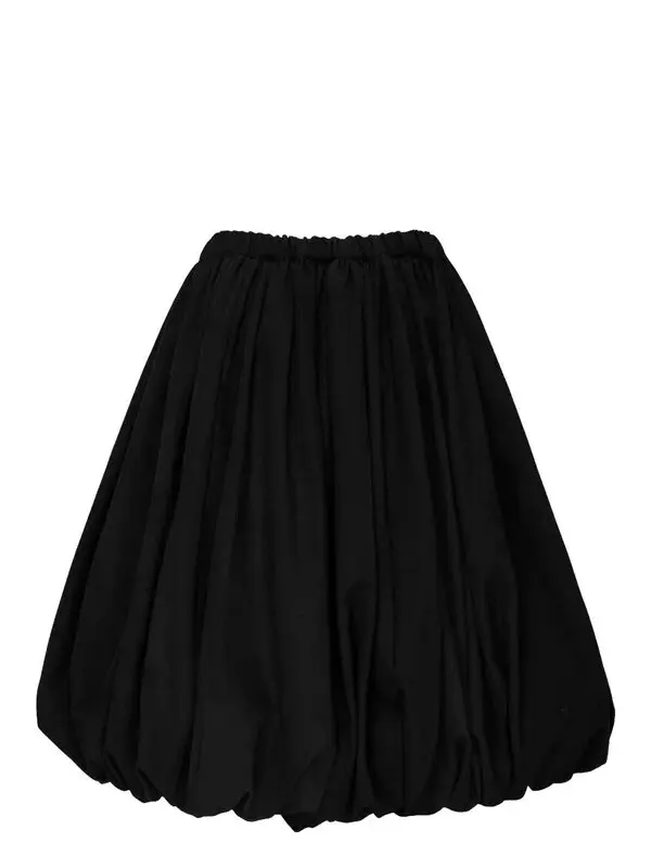Comme Des Garçons Sculptural Cocoon Midi Skirt - Black