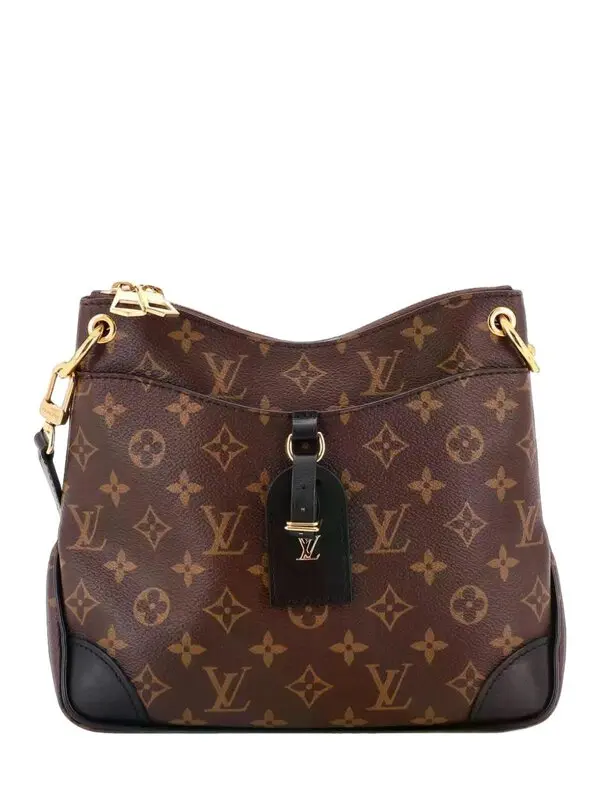 LOUIS VUITTON Odeon Nm Handbag Monogram Canvas Crossbody Bag - Brown