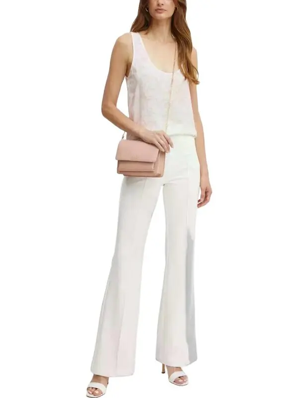 SILVIAN HEACH Patterned Scoop-neck Blouse - Neutrals