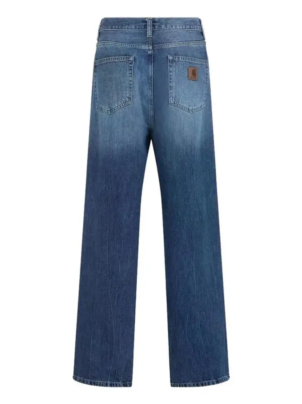 Carhartt Work In Progress Aaron Pant In Heavyweight Denim - Blue