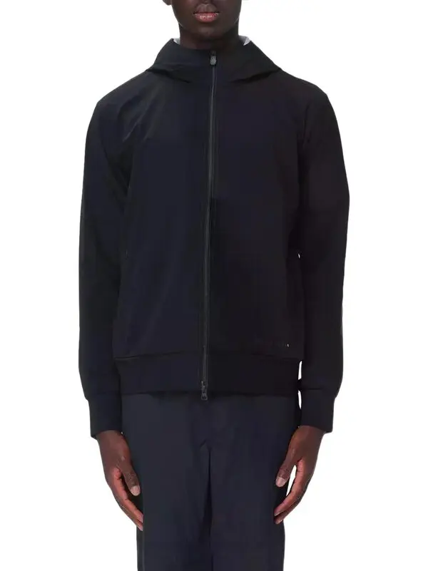 SAVE THE DUCK Hooded Zip-up Jacket - Black