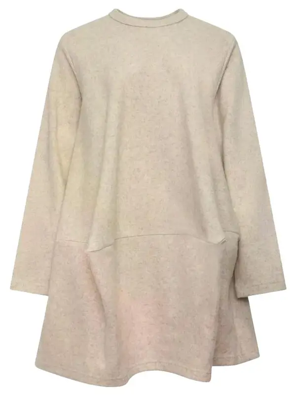 Comme Des Garçons Panel-detailed Mini Dress - Neutrals