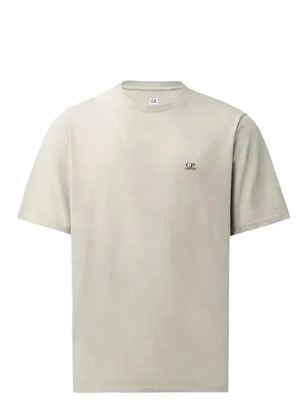 C.P. COMPANY 30/1 Jersey Short-sleeve Goggle T-shirt - Grey