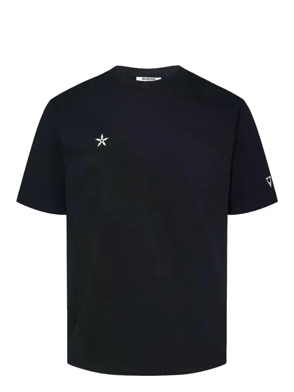 BLACKJACK Symbol Logo-print T-shirt - Black