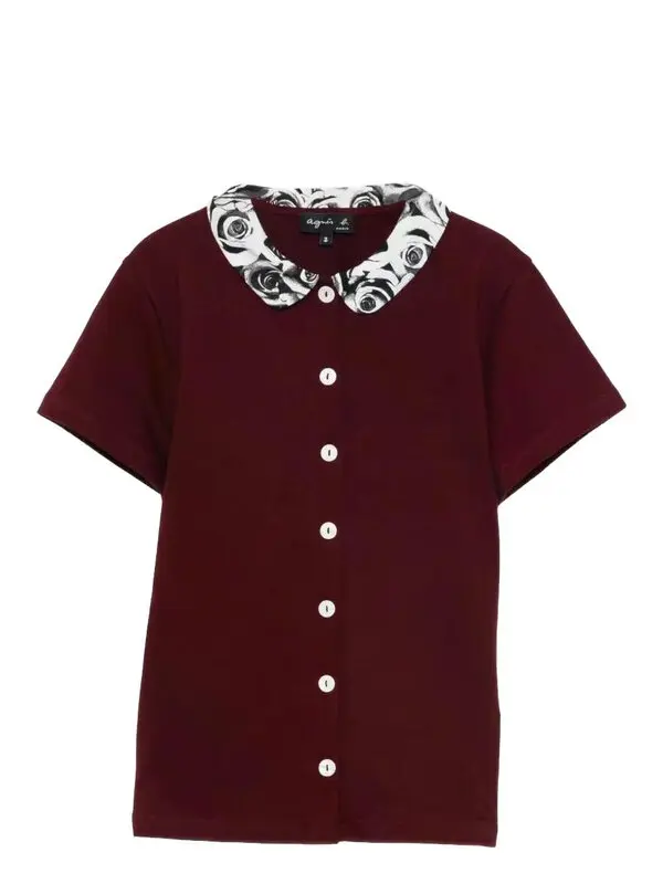AGNES B. Adele Shirt - Red