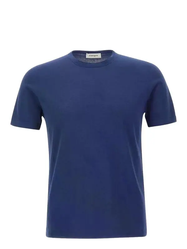 KANGRA Short-sleeve Crew-neck T-shirt - Blue