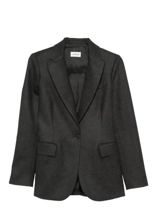 P.a.r.o.s.h Ludy Single-breasted Blazer - Grey