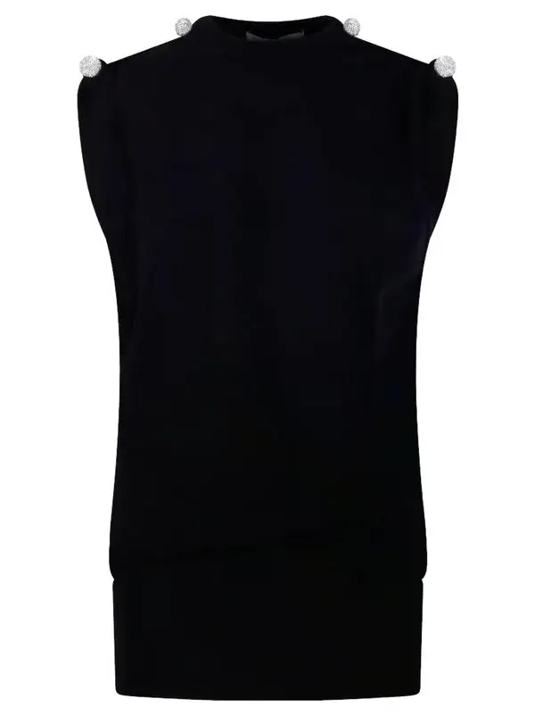 Giuseppe Di Morabito Sleeveless Mini Dress - Black