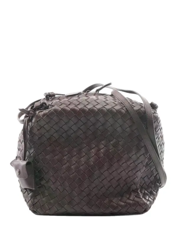 Bottega Veneta Intrecciato Mini Bag - Brown