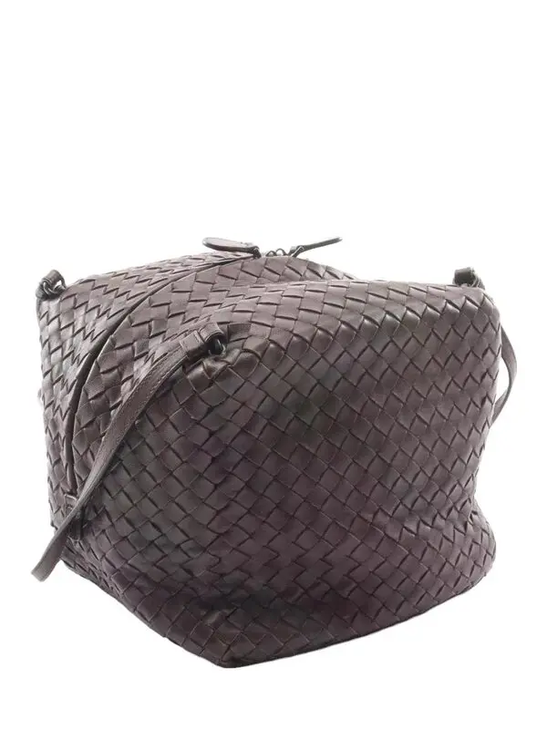 Bottega Veneta Intrecciato Mini Bag - Brown