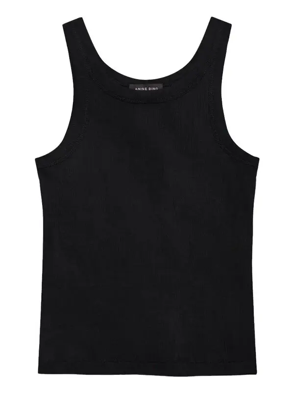 ANINE BING Sixtine Tank Top - Black
