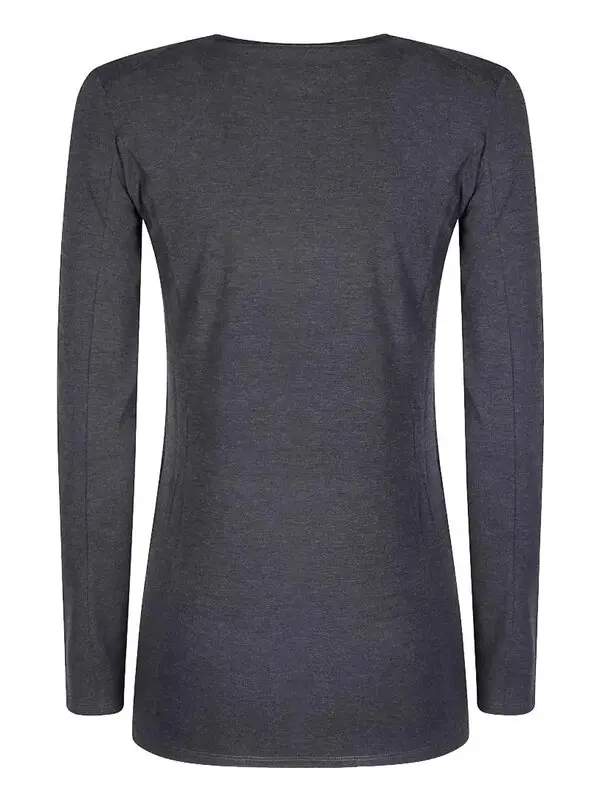 M.S.M. Long-sleeve Crew-neck T-shirt - Grey