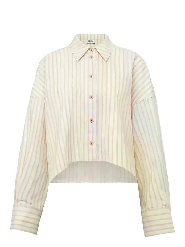 DRYKORN Oshia Striped Shirt - Neutrals