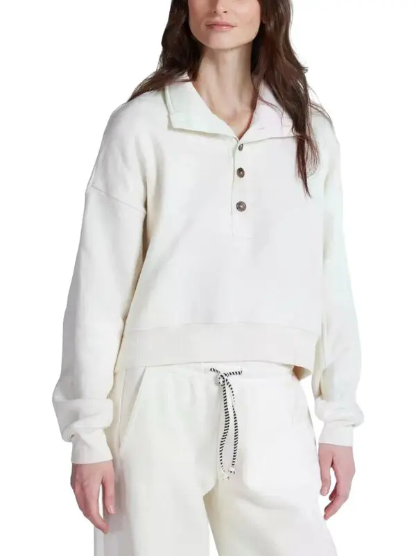ASKK NY Button-up Drop-shoulder Polo Shirt - Neutrals