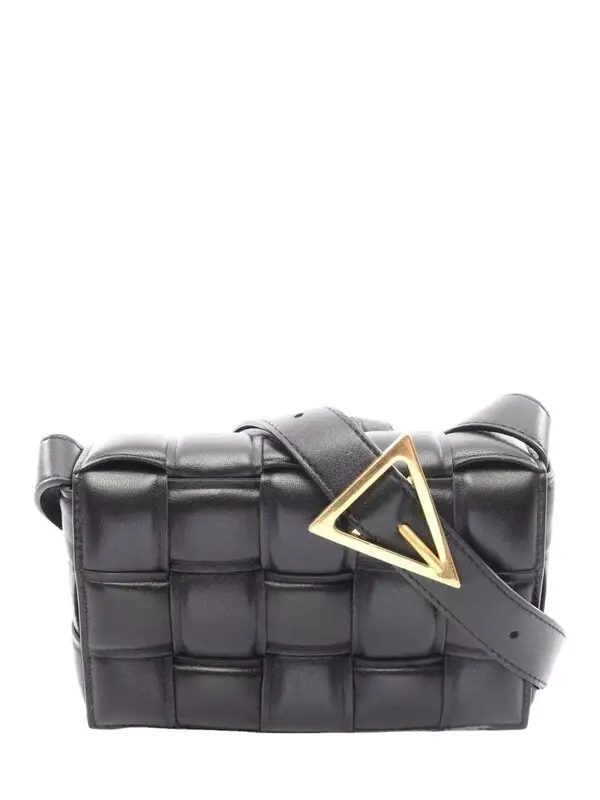 Bottega Veneta Padded Cassette Cross Body Bag - Black