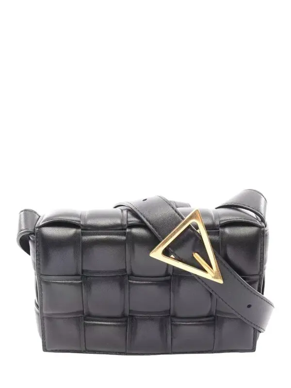 Bottega Veneta Padded Cassette Cross Body Bag - Black