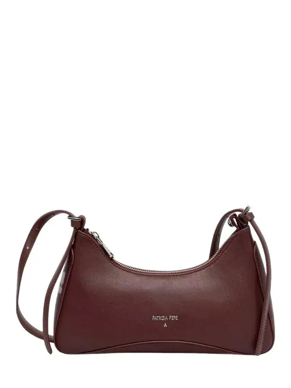 Patrizia Pepe Logo-print Zip-up Tote Bag - Red