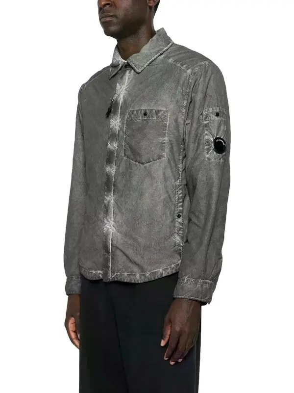 C.P. COMPANY Lens-detail Shirt Jacket - Grey