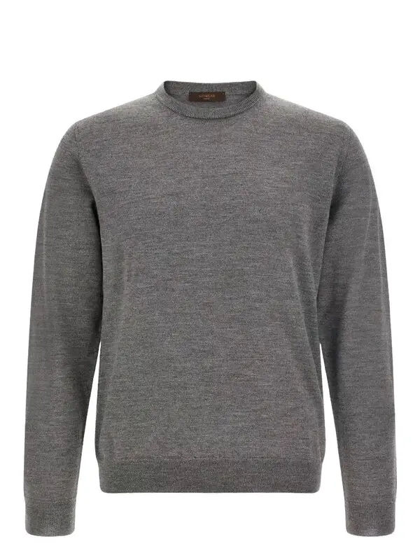 SLOWEAR Ribbed-trim Crew-neck T-shirt - Grey