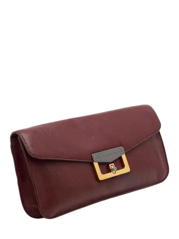 Marc Jacobs Flap Clutch Bag - Red