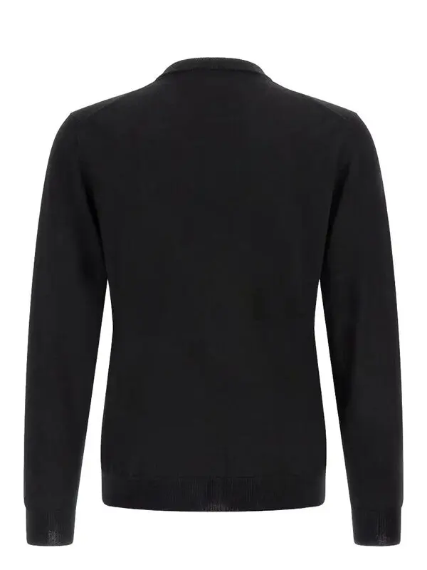 SLOWEAR Crew-neck Ribbed-trim T-shirt - Black