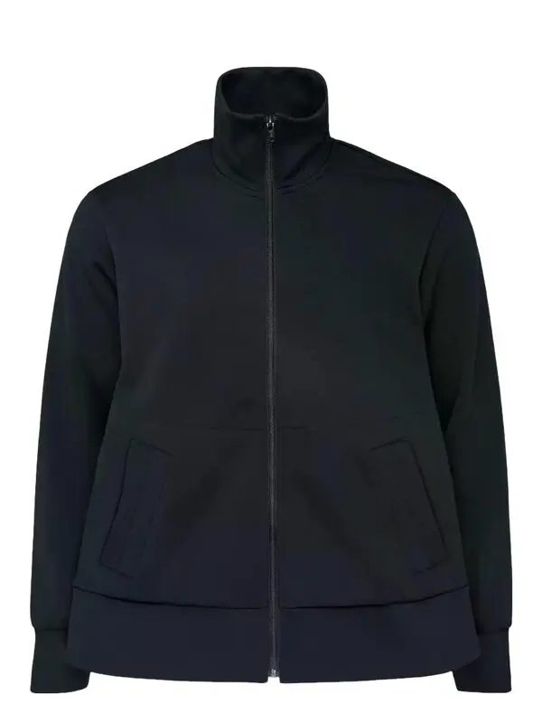 Comme Des Garçons High-neck Zip-up Jacket - Black