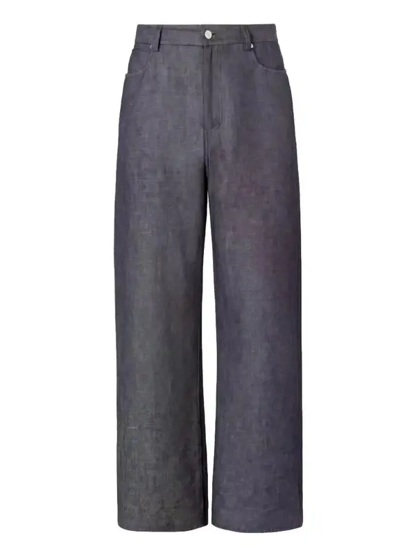 Fendi Long Jeans - Blue