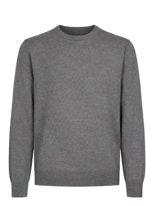 FRANZESE COLLECTION Stefano De Martino Hand-sewn Sweater - Grey