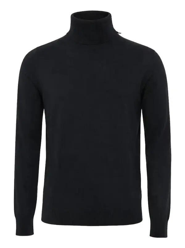 FRANZESE COLLECTION Ribbed-knit Sweater - Black