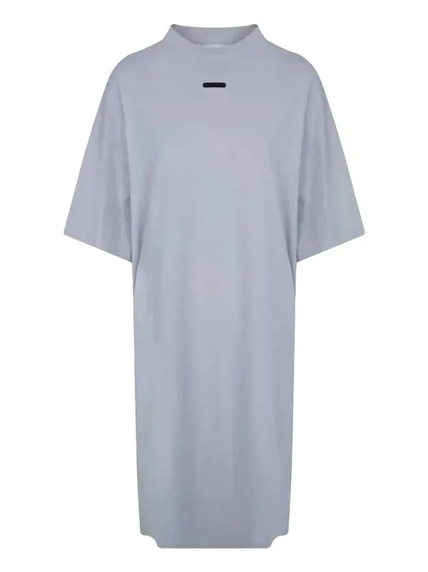Fear Of God Cotton Jersey Long T-shirt Dress - Grey