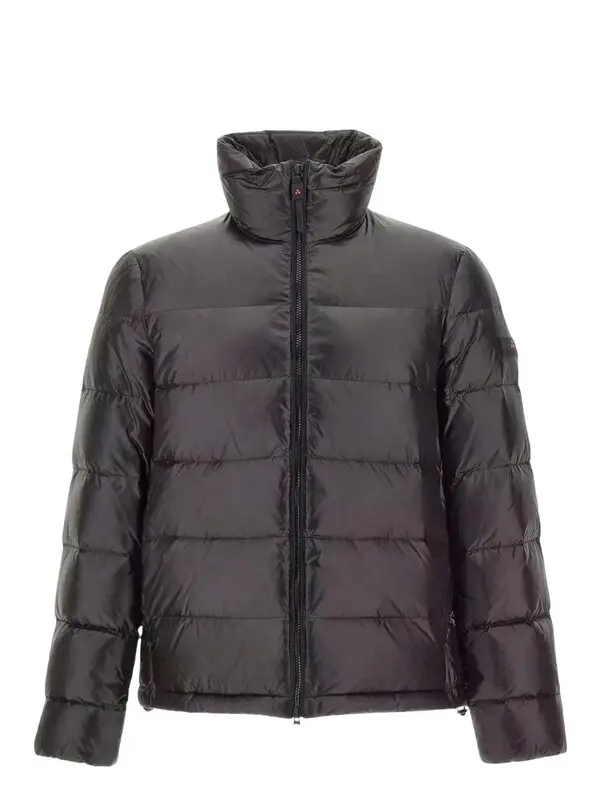 Peuterey Shiny Nylon Puffer Jacket - Black