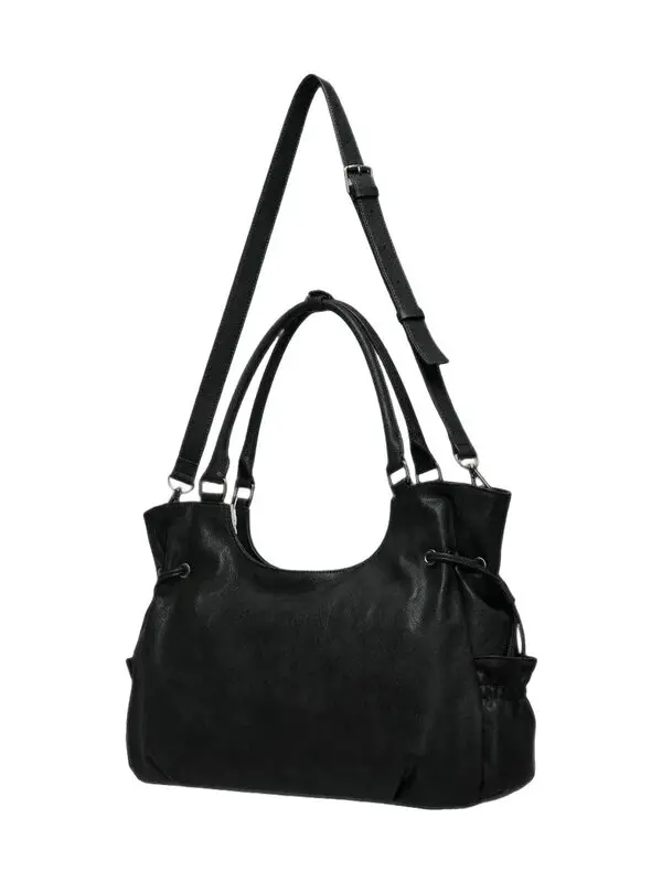 STAND OIL Breezy Drawstring-detail Tote Bag - Black