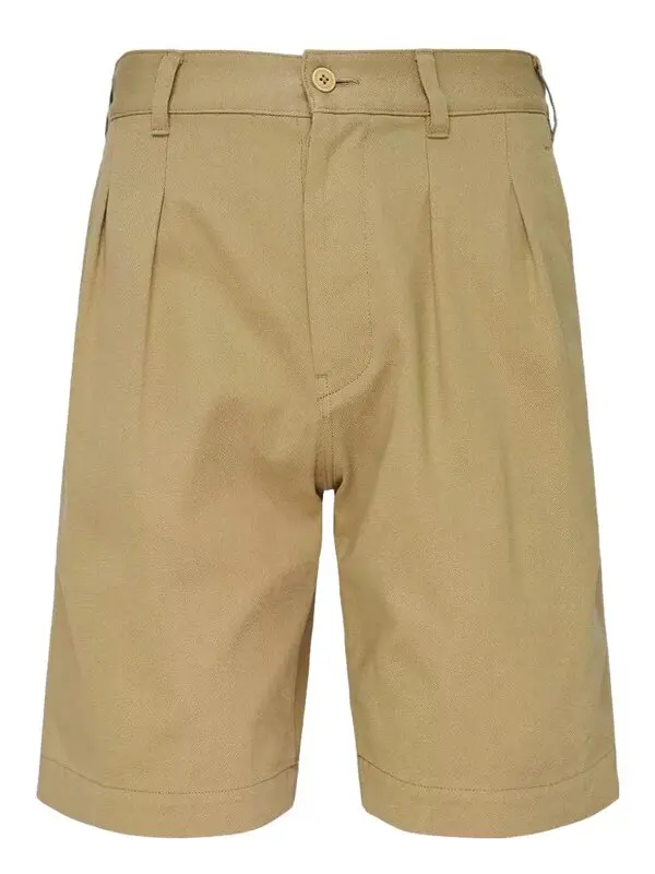 Visvim Pleated Chino Shorts - Neutrals