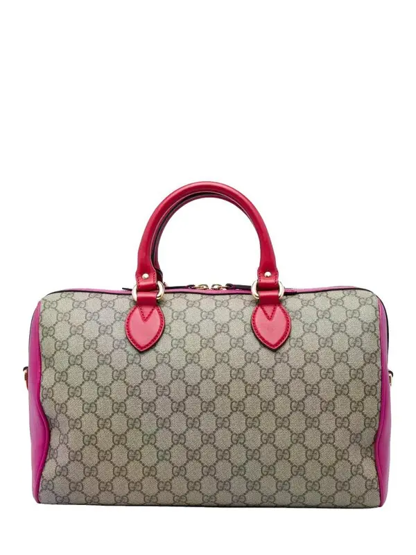 Gucci Gg Supreme Satchel - Neutrals