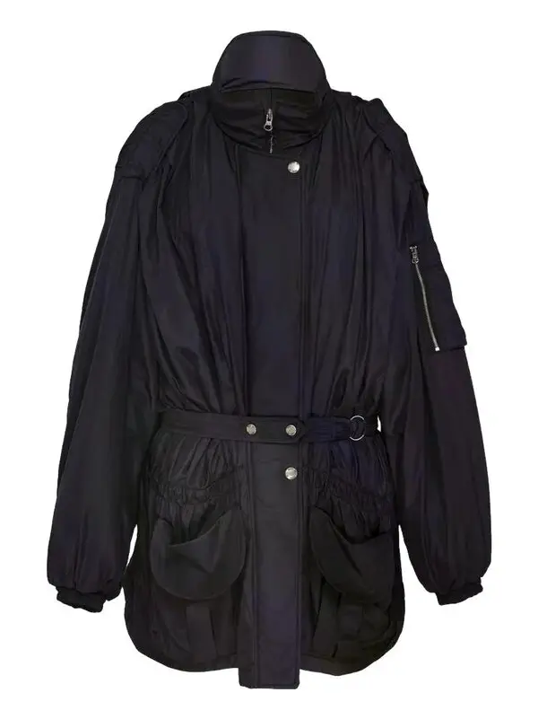 OPEN YY Belted Cargo Jacket - Blue