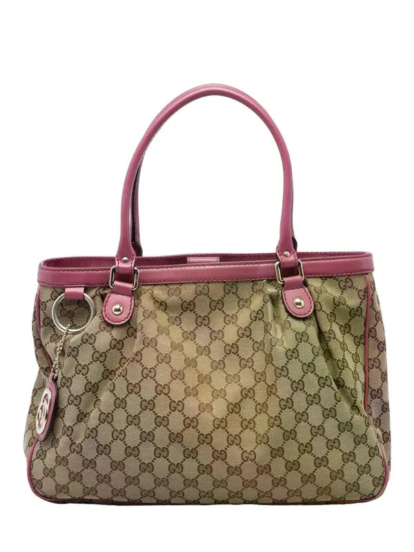 Gucci Gg Canvas Sukey Tote Bag - Neutrals