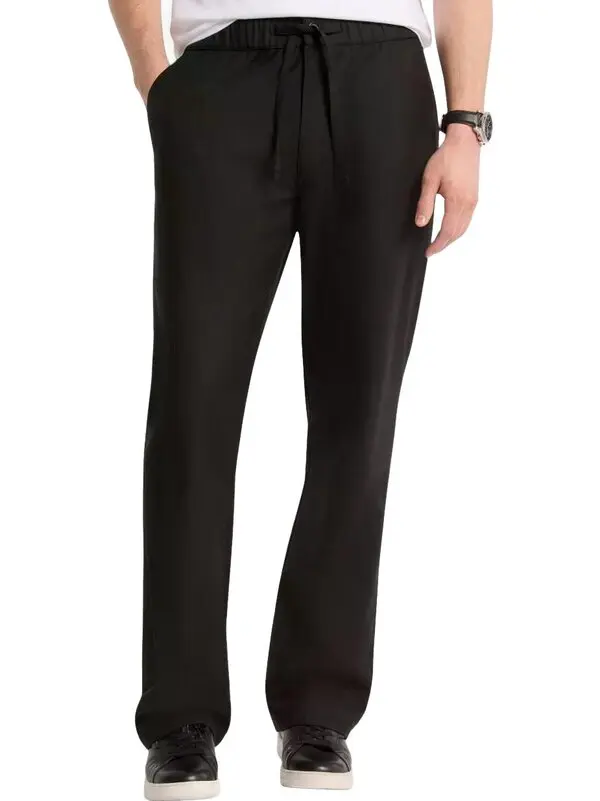Michael Kors Woven Beach Trousers - Black
