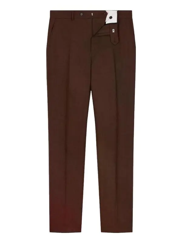 FURSAC Virgin-wool Trousers - Brown