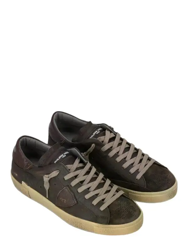 Philippe Model Prsx Low Sneakers - Brown