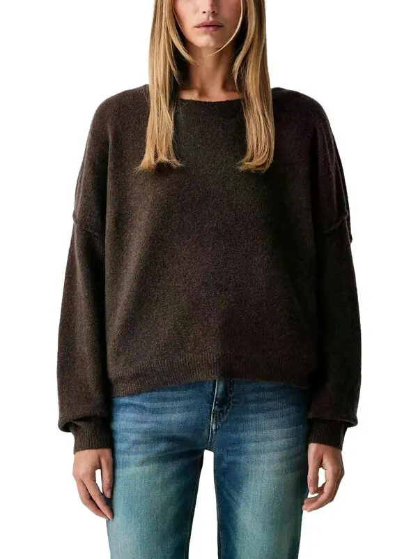 American Vintage Damsville Knitted Pullover - Brown