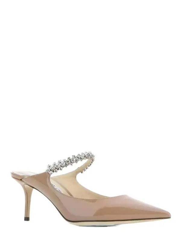 JIMMY CHOO Bing 65 Mules - Neutrals
