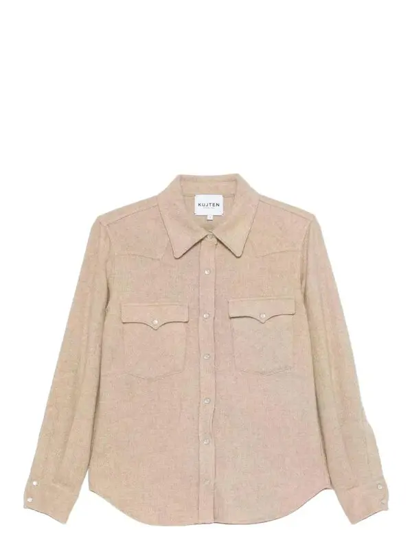 KUJTEN Lumber Button-up Shirt - Neutrals