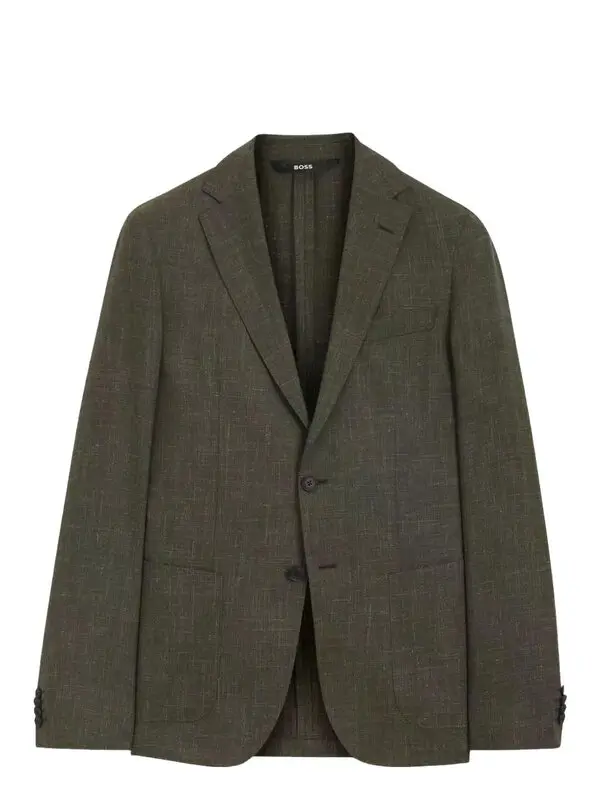 BOSS Slim-fit Single-breasted Dinner Jacket - Green
