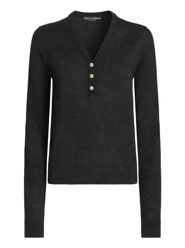Dolce & Gabbana Cashmere Pullover - Grey