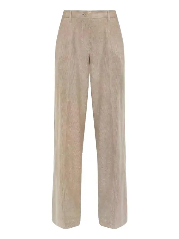 Paul & Shark Corduroy Palazzo Pants - Neutrals