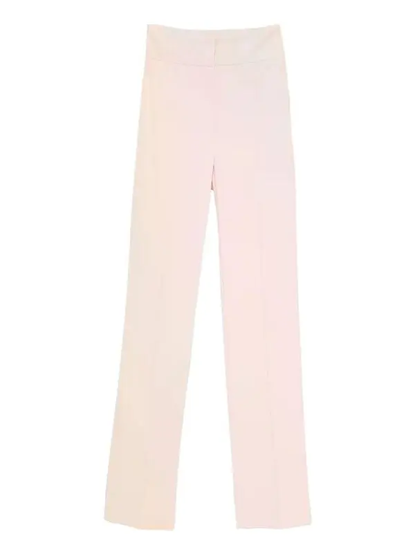 Elisabetta Franchi High-waisted Flared Trousers - Neutrals