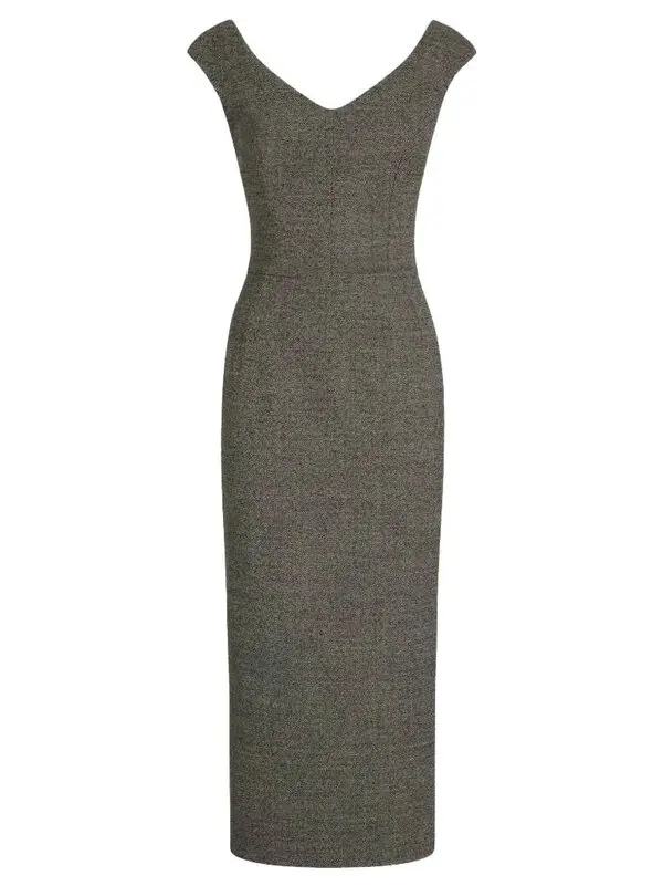 Dolce & Gabbana Wool Sheath Dress - Grey