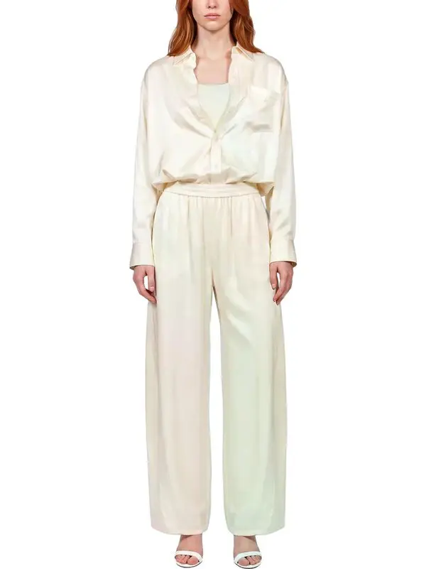 Alexander Wang Pre-styled Cami Top With Shirt - Neutrals